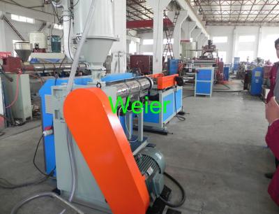 Cina Linea di produzione ondulata a parete semplice di plastica del tubo SJ-50/SJ-30 alta velocità in vendita