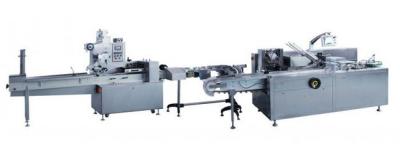 Cina Macchina imballatrice del cuscino automatico e linea di produzione a macchina d'inscatolamento in vendita