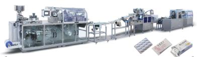 Cina Flusso ad alta velocità della medicina che avvolge la linea di produzione d'imballaggio d'inscatolamento per la compressa/capsula in vendita