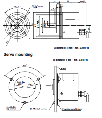 20 Bit Yaskawa Ac Servo Motor Encoder , Yaskawa Absolute Encoder UTTAH B20FL 1