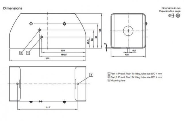 XSHC04 Steel Body PLC Programmable Logic Controller Norgren two Hand Control Unit 1