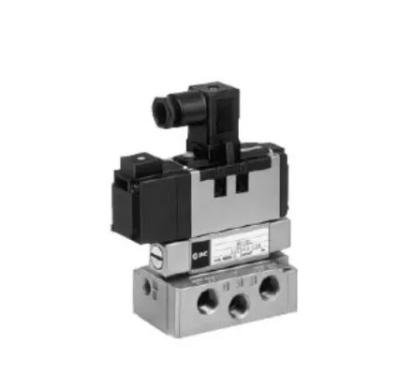 Китай SMC Два положения Пять направлений Пилотный управляемый Металлический герметизированный соленоидный клапан VS-7-6-FG-S-B продается