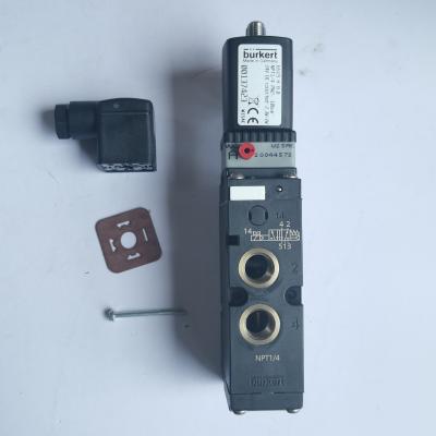 Китай BURKERT Пилотный соленоидный клапан 6519 серии 137423 6519AK-H08 O-NM82-B5-024/DC-02 продается