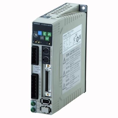 China 1 Phase 200VAC Analog Pulse Input Type Omron G-Series Servo Drive 400W R88D-GT04H for sale