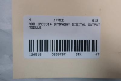 China Esclavo de salida digital ABB IMDSO14, 16 canales de colector abierto, requisitos de alimentación +5 VCC, 370 mA. en venta