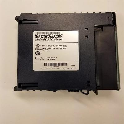China Discrete Input Modules GE IC694MDL645 24 VDC IC697CPU731 Plc module IC697CBL826 for sale