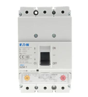 China Eaton MCCB molded case circuit breaker NZMN1 series NZMN1-A125 rated DC voltage 750V for sale