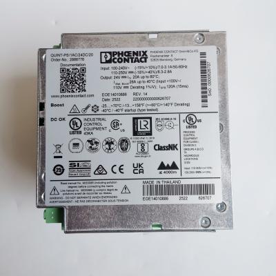China Phoenix QUINT-PS/1 AC-Eingang 24V DC-Ausgang Leistungsmodul, 20A Ausgang zu verkaufen