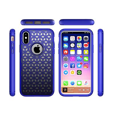 China Gradient Dissipation Samsung Mobile Cover 2 In 1 Function Comfortable Grip Design for sale