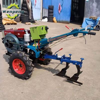 China Two Wheel Walking Tractor 20HP Agricultural Walk Behind Tractor for sale
