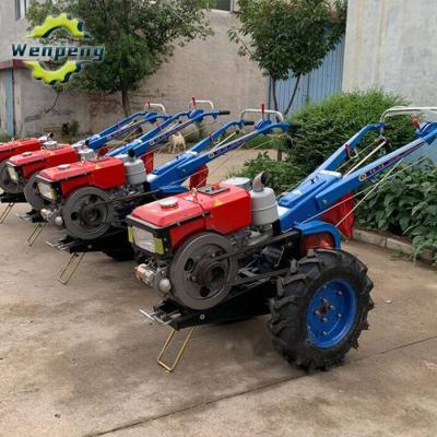 China Two Wheel Walk Behind Tractor 12HP Farm Hand Tractor for sale