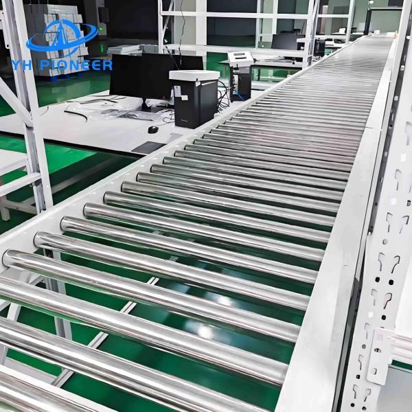 Quality 500-800mm Width Stainless Steel Roller Conveyor System For Heavy Load Transport for sale