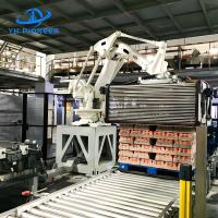 China Adjustable Speed Auto Layer Palletizing Robot PLC Control Robot Palletizer Machine for sale