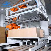 China Adjustable Speed Auto Layer Palletizing Robot PLC Control Robot Palletizer Machine for sale