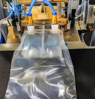 China High Speed Side Push Automatic Case Packer Machine for Bulk Packaging 380V for sale