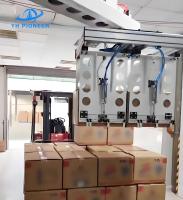 China Rotary Automatic Palletizing Systems Box Turning For Optimized Warehouse Logistics for sale