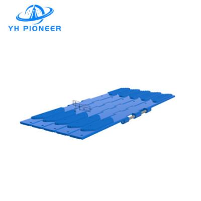 High Friction Anti Slip POM Plastic Chain Plate For Conveyor Systems