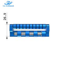China Precision Engineered Modular Belt with Roller for Smooth and Continuous Material Flow for sale