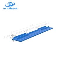 China Adjustable Flat Top Conveyor Belt with Side Flights for Customizable Material Handling for sale