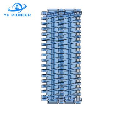 China High - Stability Flat Top Modular Belt with Sidewall for Robust Material Conveying and Containment for sale