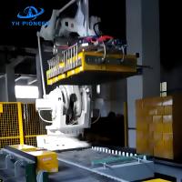 China Robust Fully Layer Automatic Palletizing Systems 10kW 4-5 Axis Palletizer Machine for sale