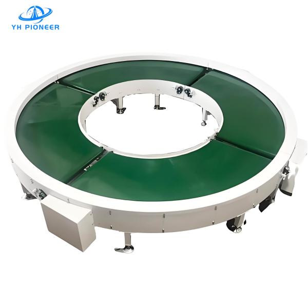 Quality Versatile Turning Conveyor Belt Machine With Bend Capabilities Material Handling for sale