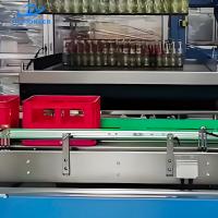 China High Efficiency Bottle Case Packer Machine For 15-25 Cases Per Minute for sale