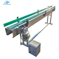China Versatile Structure Bottle Conveyor Systems Custom Width Bottle Chain Conveyor for sale