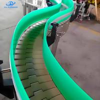 China Versatile Structure Bottle Conveyor Systems Custom Width Bottle Chain Conveyor for sale