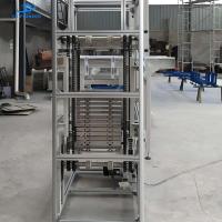 China Automated Vertical Reciprocating Conveyor for Moving Heavy Boxes and Pallets with E Pattern Loading and Unloading for sale