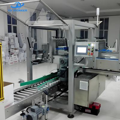 China High Fficiency Drop - Type Bottle Case Packer For PET Glass And Aluminum Bottles With 6kw Power And Low Noise Operation for sale