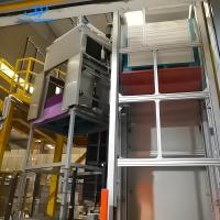 China Space Saving Vertical Reciprocating Elevator with Customized Platform Sizes for Compact Industrial Solutions for sale