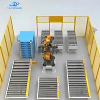 China Stable and Reliable Bag Palletizer Machine with ±0.15mm Repeatability for Precision Palletizing for sale
