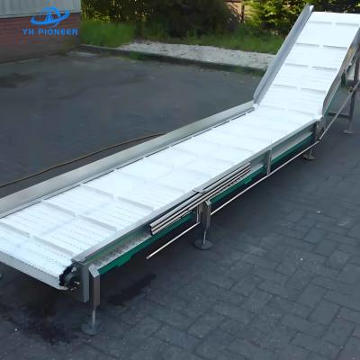 China Flexible Modular Conveyor System With Adjustable Height Up To 1.5m Customizable Widths For 30-100KG Load for sale