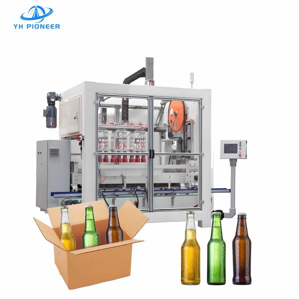 Quality Beer Carton Packer Machine Suitable for Various Bottles Cans and Cups for Diverse Packaging Needs for sale