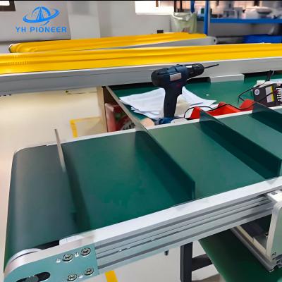Cina Sistema di trasportatori modulari a cintura di plastica a lunghezza personalizzata con larghezza di cintura di 500-800 mm in vendita