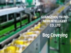 Schuine zakconveyorsystemen met canvasgordel voor het hanteren van industriële materialen