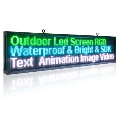 China P10RGB Outdoor LED Monument Signs , LED Advertising Board For Retail Shop for sale