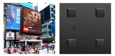 China Front Service Screen Outdoor LED annonçant le module de l'affichage P8RGB 320X320MM for sale