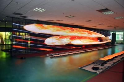 Cina Schermo trasparente all'aperto di alta luminosità P3.9-7.8 LED per la pubblicità della parete di vetro in vendita