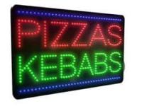 China Programmable LED Window Display Sign High Brightness AC110V/220V Customizable for sale