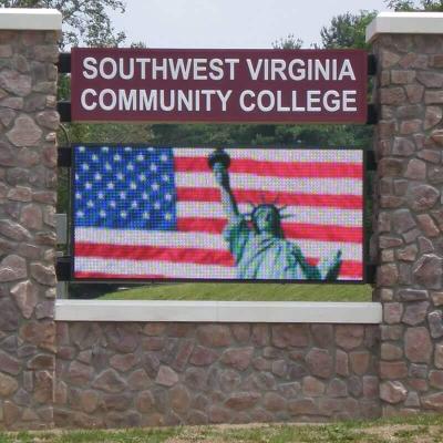 China Cabinet Size 500mm X 500mm Front Removable Module with High Resolution 64 X 64 Pixel Display for sale