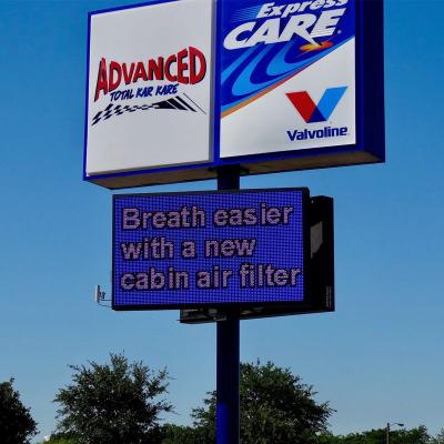 China 1640x1160mm LED Display with Front Removable Screen and Cabinet Size 500mm X 500mm for sale