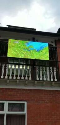 China 192x192dots Outdoor Digital Display Signs 5mm Pixel Pitch With Aluminum Cabinet for sale