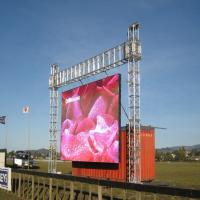 China P3.91mm Outdoor LED Billboard Display with 65536 Pixels/m² - 500x1000mm Cabinet Size for sale