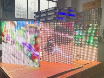 China Die Casting Aluminum Front Service LED Display P10.41 500X500 Cabinet for sale