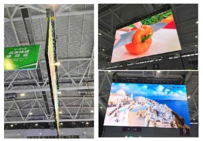 China Zwei Seiten, die reparierten LED-Innenschirm P2.5 mit hängender Installation zeigen zu verkaufen