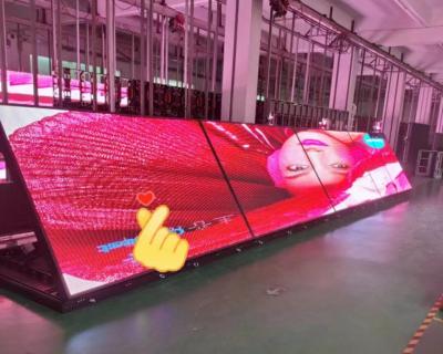 中国 鉄のcabient前部アクセスのLED表示P8 RGB屋外広告スクリーン 販売のため