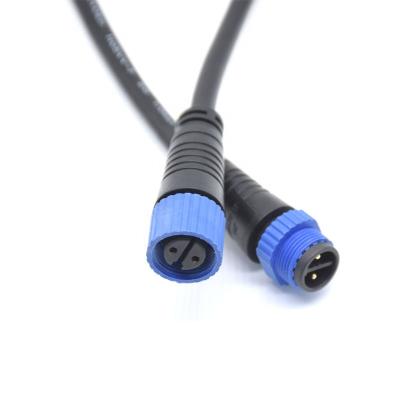 China M15 2 Pin 3 Pin 4 Pin 5 Pin Waterproof Plug Threaded Male Female For LED Streetlight Module for sale