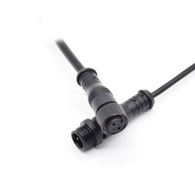 China IP67 Waterproof M12 Cable Plug 3 Pin 4 Pin 5 Pin 8 Pin Circular Connector Male Female Wire Plug for sale